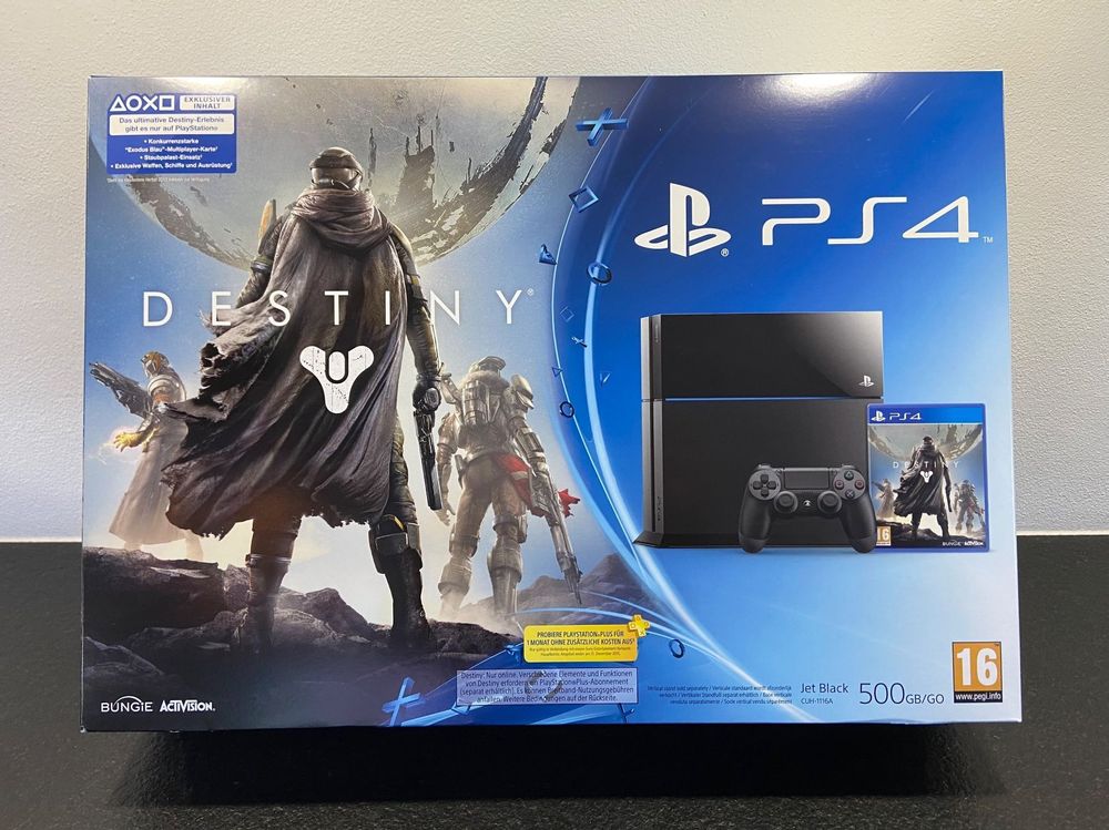 PS4 Konsole Destiny Bundle mit 20th Anniversary Controller (Neu (gemäss ...