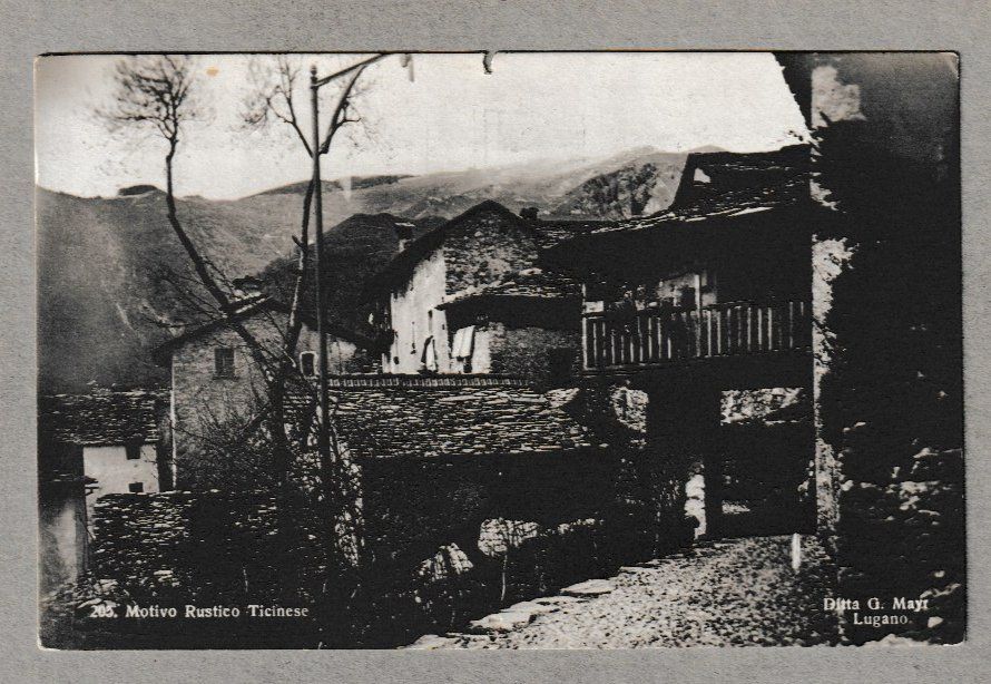 Motivo Rustico Ticinese 1921 (B5 (Gebraucht) in Ruggell für CHF 0.5 ...