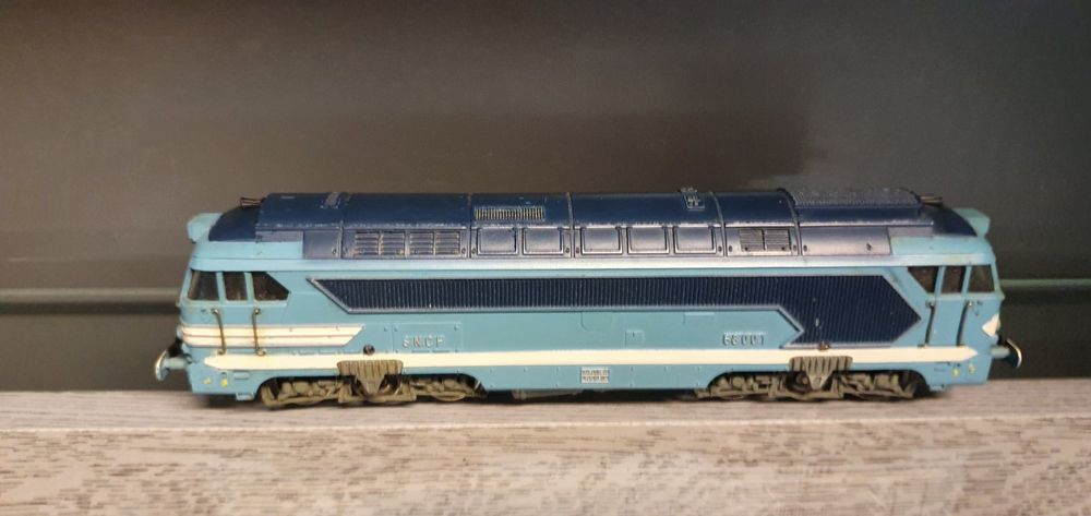 FLEISCHMANN:DC: SNCF DIESELLOK 68001 BLAU/WEISS 4280 OVP (Gebraucht) in ...
