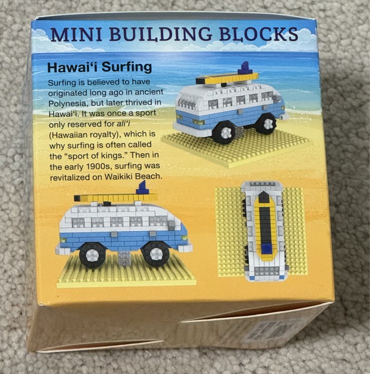VW Bus Surfing mini Bricks / not Lego | Kaufen auf Ricardo