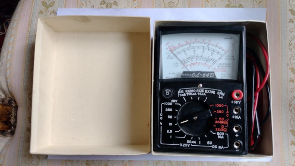 HIOKI Model 0L-64D MULTIMETER Ohm Volts Db, Vintage 1968 | Kaufen auf Ricardo