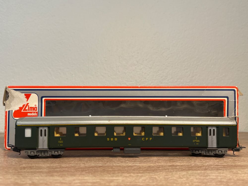 Lima Personenwagen SBB H0 OVP (1) (Gebraucht) in St-Aubin-Sauges für CHF 14 – mit Lieferung auf ...