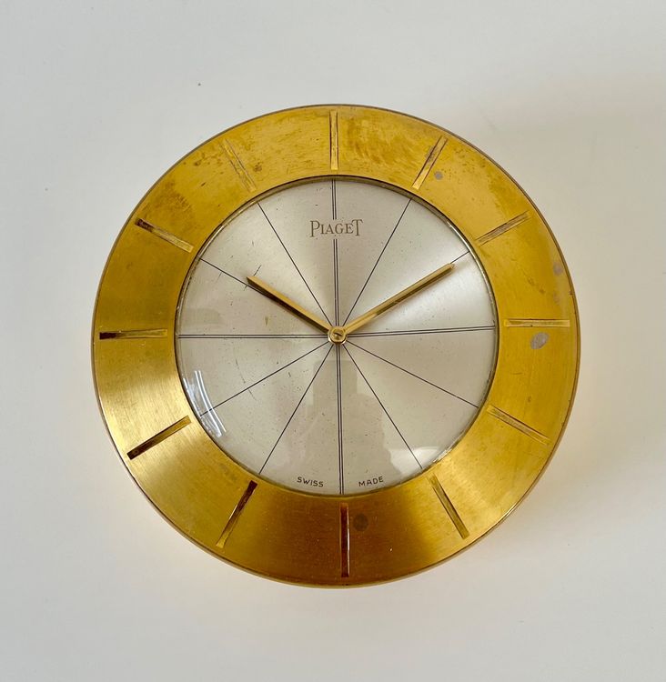 😍 Très rare horloge de table / bureau Piaget vintage 😍 (Gebraucht) in Genève für CHF 590 – mit ...