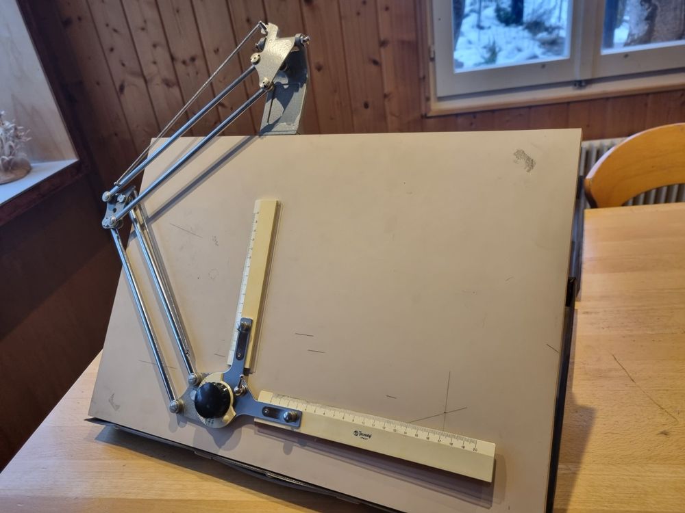 Tragbarer kompakter Zeichentisch,Zeichenbrett, Technograph (Gebraucht ...