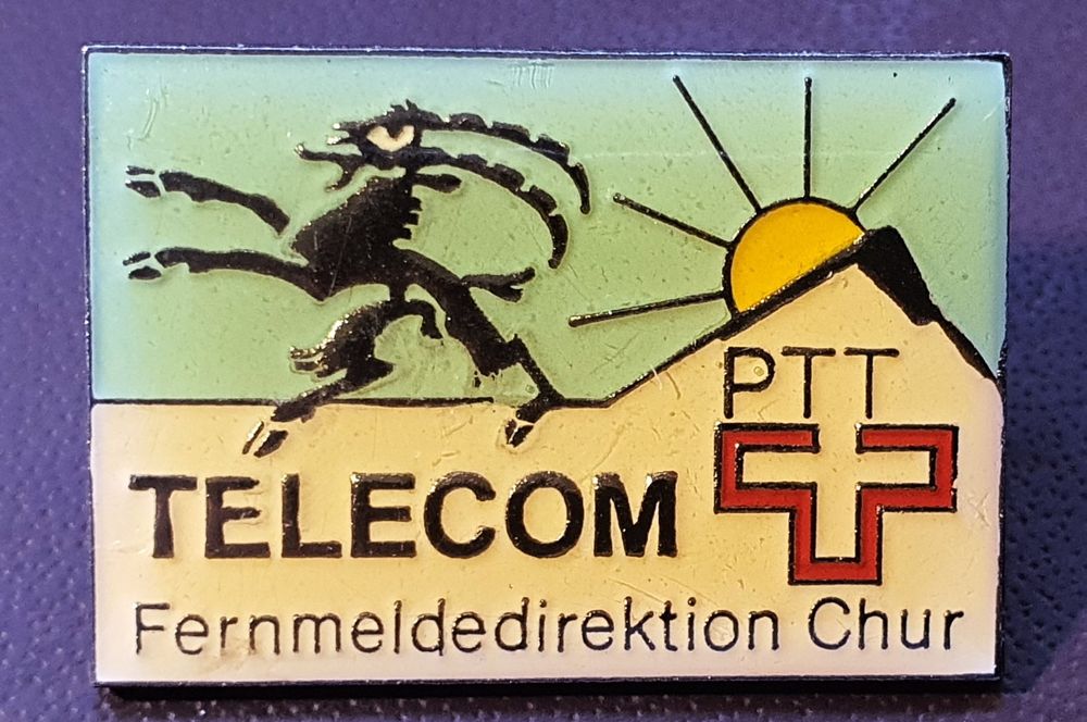 T273 - Pin PTT Telecom Fernmeldedirektion Chur Graubünden (Gebraucht ...