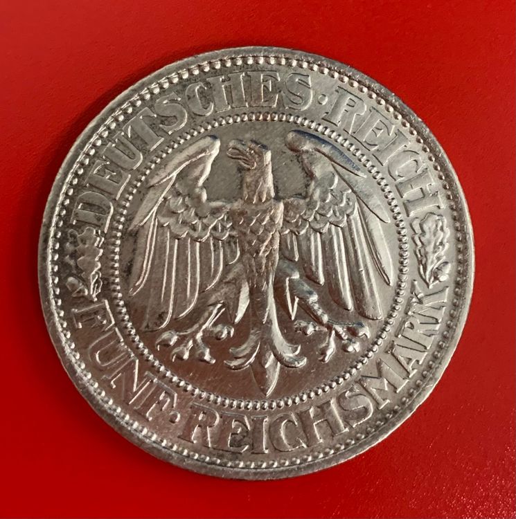 5 Reichsmark 1931D (Gebraucht) in Onex für CHF 190 – mit Lieferung auf ...