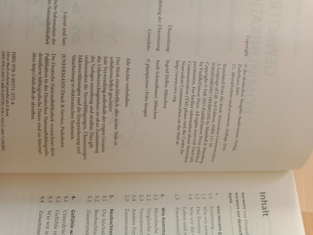 Marshall B. Rosenberg Gewaltfreie Kommunikation GFK | Kaufen auf Ricardo