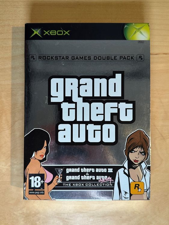 Grand Theft Auto - Double Pack - GTA III & Vice City - XBOX | Kaufen auf Ricardo