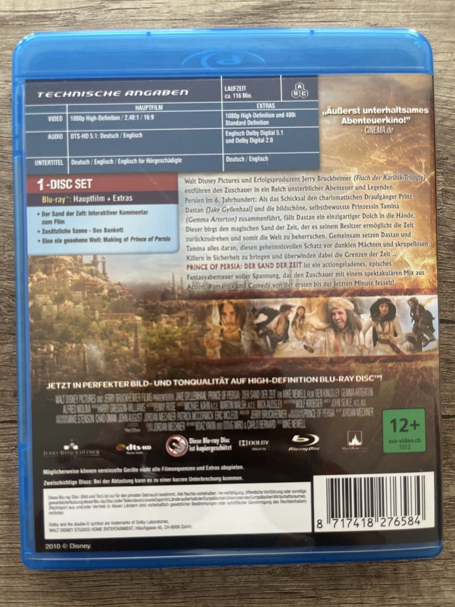 Prince of Persia - Der Sand der Zeit - Blu-ray (Gebraucht) in Frutigen ...