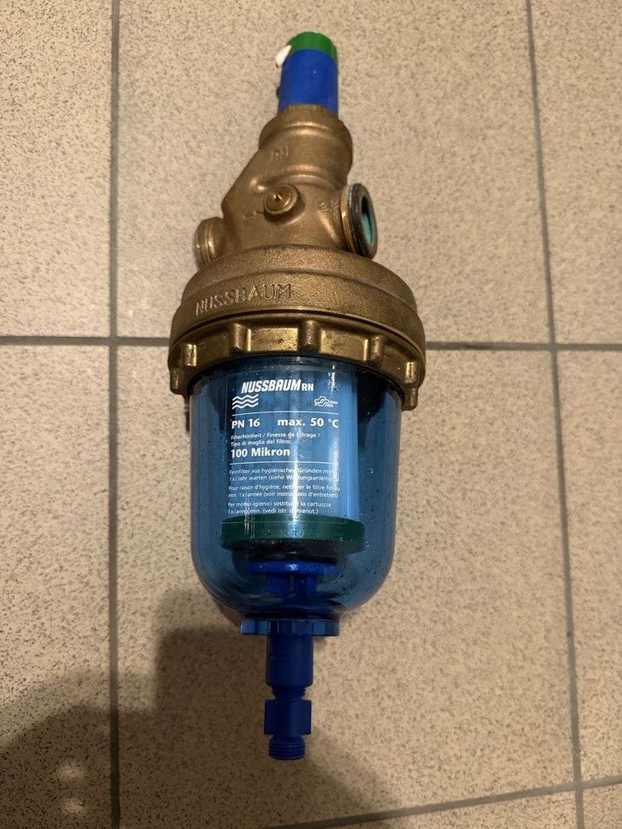 Nussbaum PN 16 Wasserfilter 100 Mikron - Top Zustand! (Gebraucht) in ...