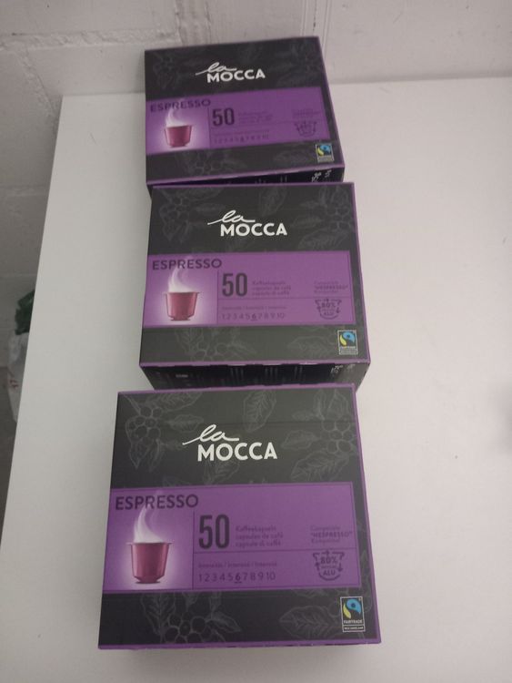 La Mocca Espresso 3 Pack a 50 Kapseln (Neu und originalverpackt) in für ...