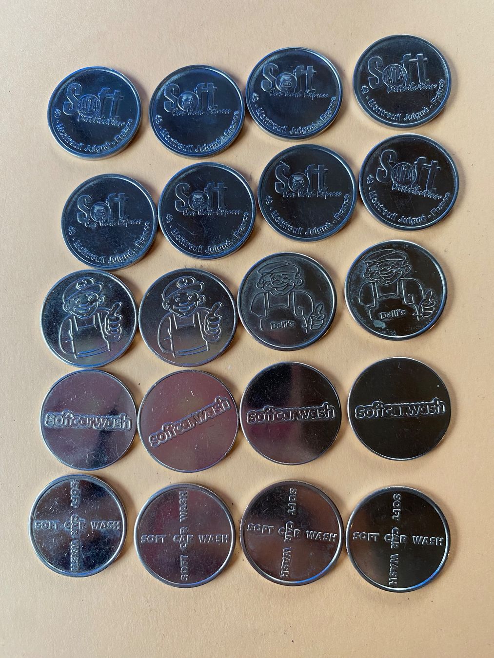 29 Soft Car wash Jetons (Gebraucht) in Vilters für CHF 15 – mit Lieferung auf Ricardo kaufen
