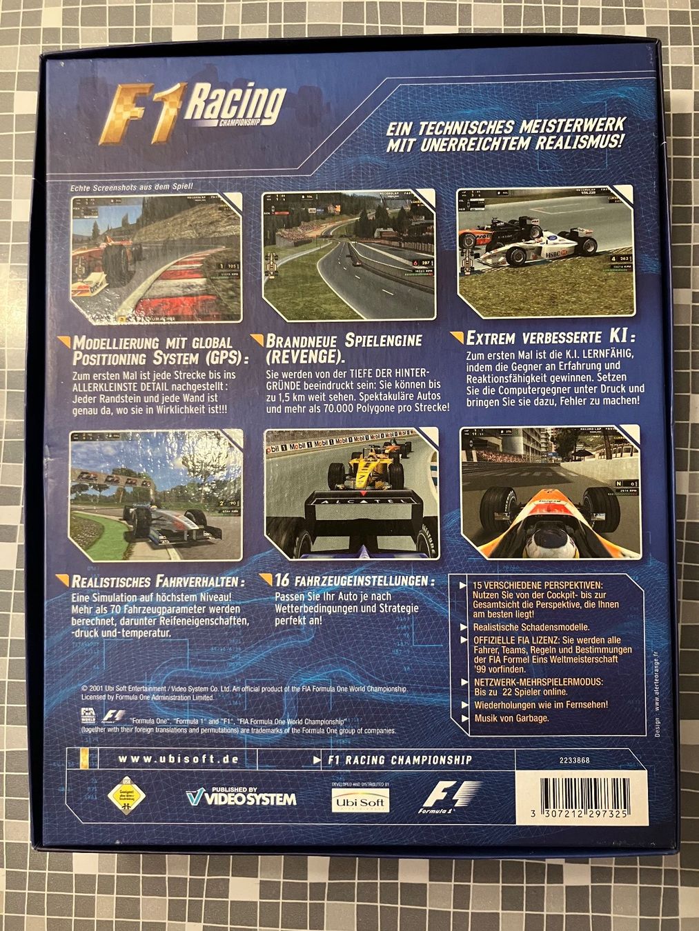 F1 Racing Championship - PC Big Box (2001, deutsch) (Gebraucht) in ...