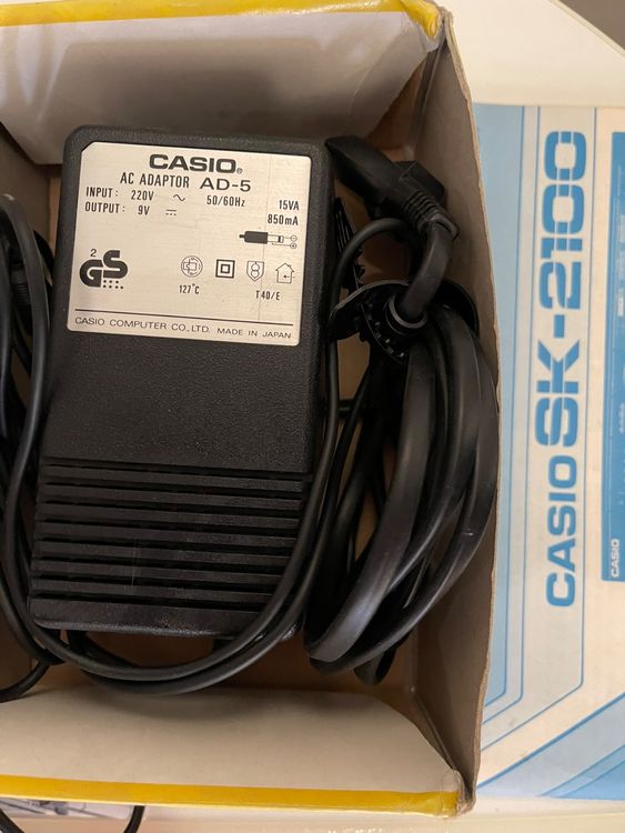 Keyboard Casio SK 2100 (Gebraucht) in Eiken für CHF 90 – nur Abholung ...
