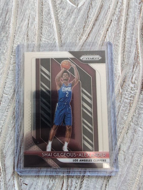 NBA Trading Card Shai Gilgeous-Alexander Rookie Karte Prizm (Neu ...