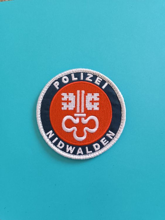 Badge Klettaufnäher Patch Polizei Nidwalden (Neu (gemäss Beschreibung ...