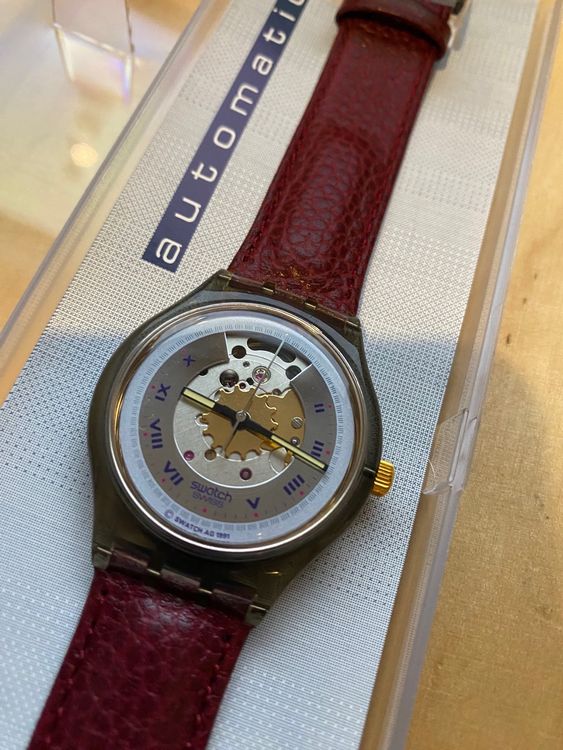 Swatch Automatic Rubin SAM 100 (Neu und originalverpackt) in Richterswil für CHF 45 – mit ...