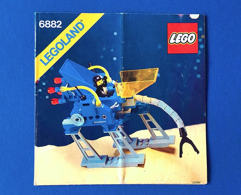 LEGO Bauanleitung 6882 Walking Astro Grappler 1985 Weltraum | Kaufen ...