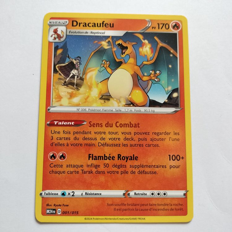 Pokemonkarte Mc Donalds Glurak/Dracaufeu 001/015 Holo FR | Kaufen auf Ricardo