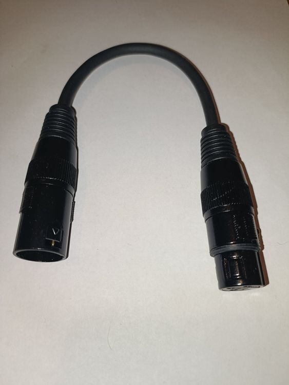 DMX Adapter 5-pol female / 3-pol male (Neu und originalverpackt) in ...