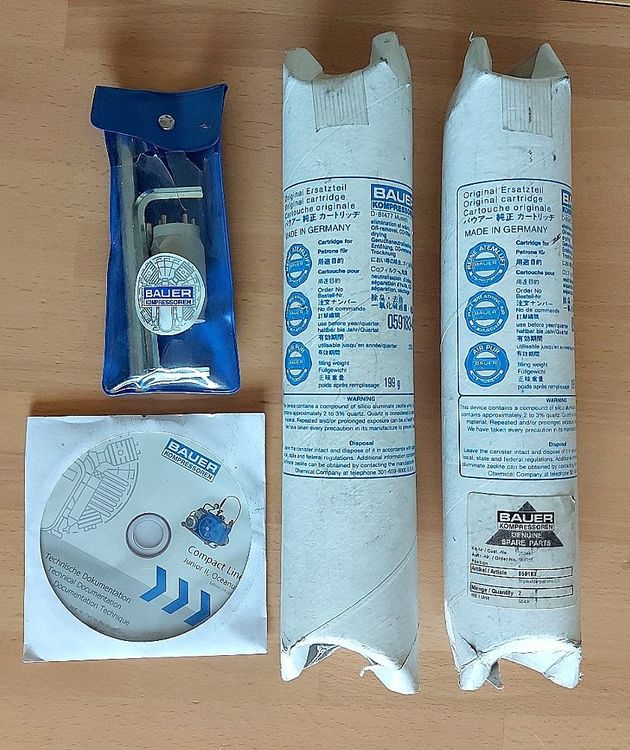 2 Stk.Bauer Triplexfilterpatronen 059183 (Neu (gemäss Beschreibung)) in ...