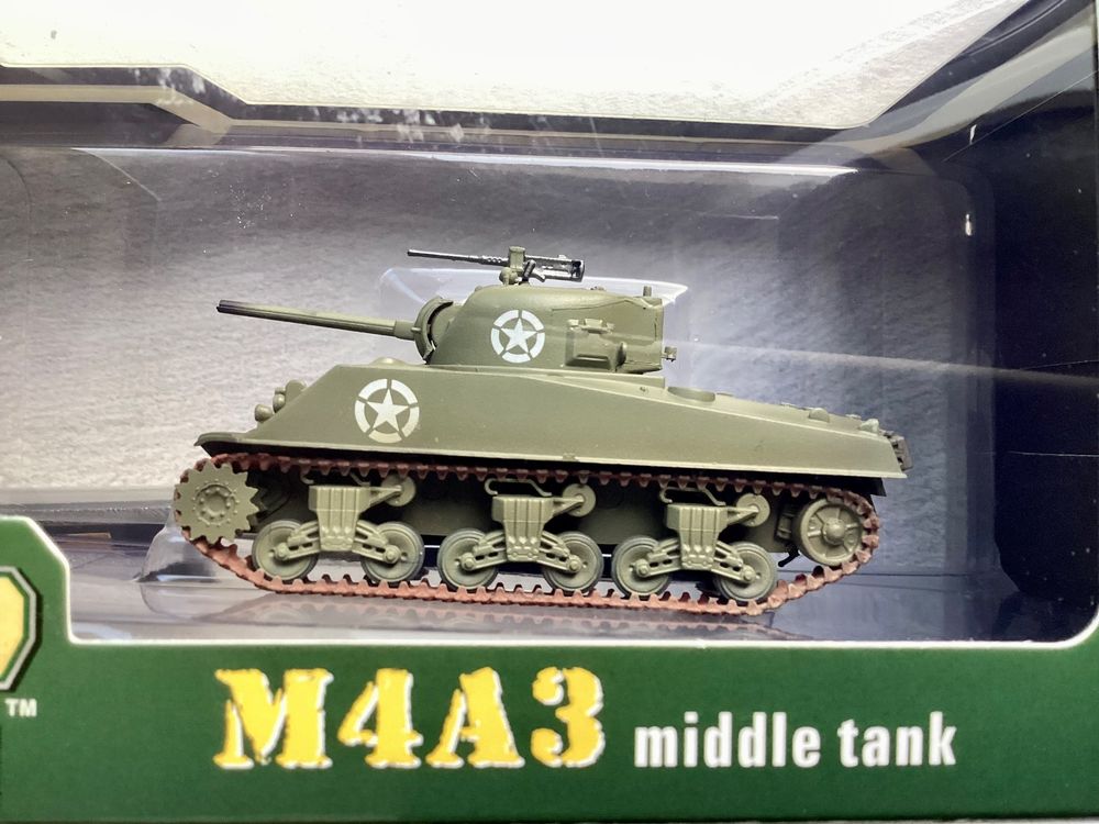 Easy Model, M4A3 middle tank. Scale 1:72 (Neu und originalverpackt) in ...