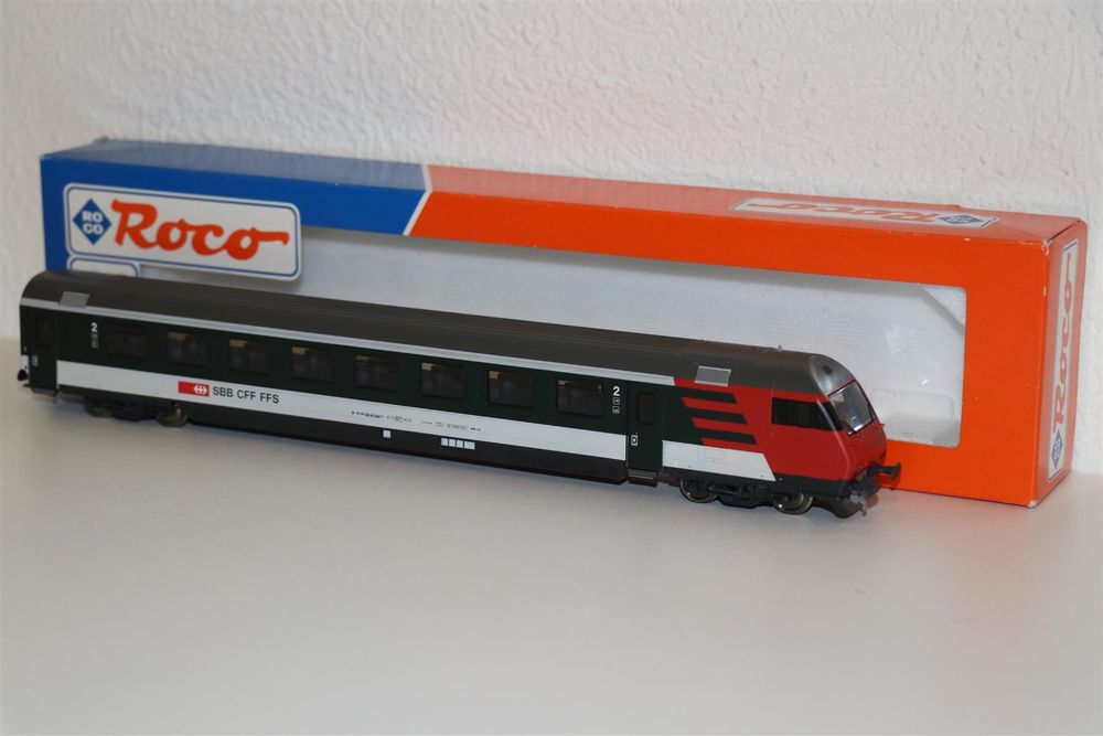 Roco 44892.2 - SBB EW IV Steuerwagen Bt (Gebraucht) in Matten b. Interl für CHF 85 – mit ...