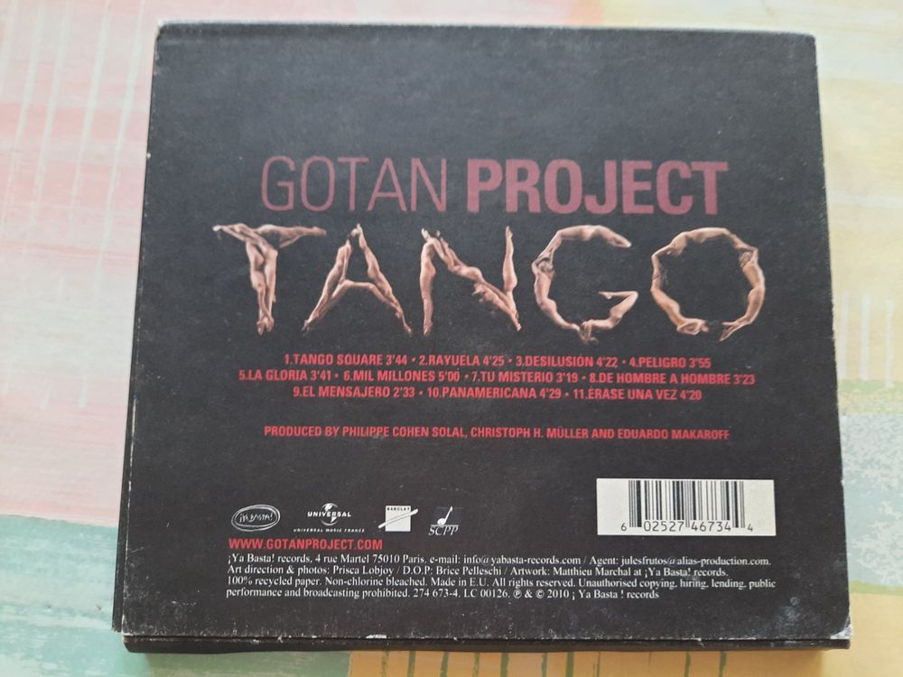 CD Gotan Project - Tango 3.0 | Kaufen auf Ricardo