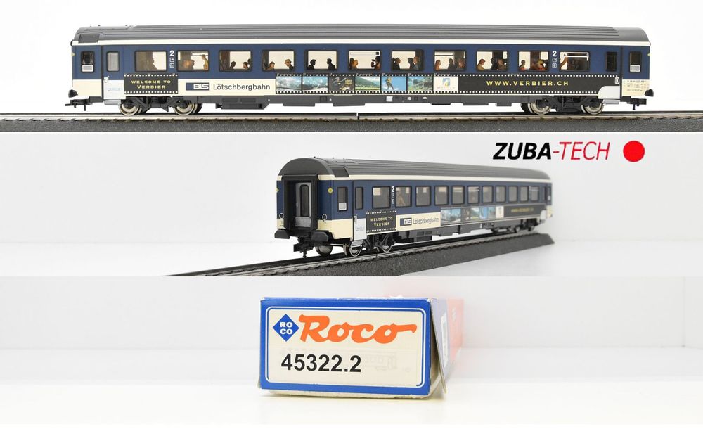 Roco 45322.2 Personenwagen B 50 BLS H0 GS mit OVP (Neu (gemäss ...