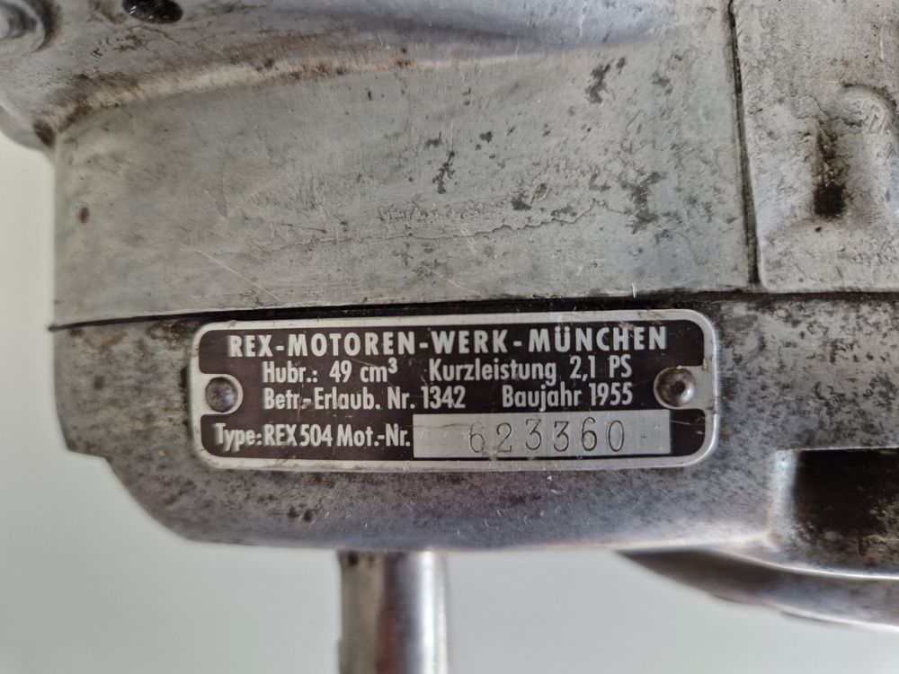 Mofa Rex 504 2 Gang Motoren Konvolut kein Sachs Puch Rixe (Defekt) in ...