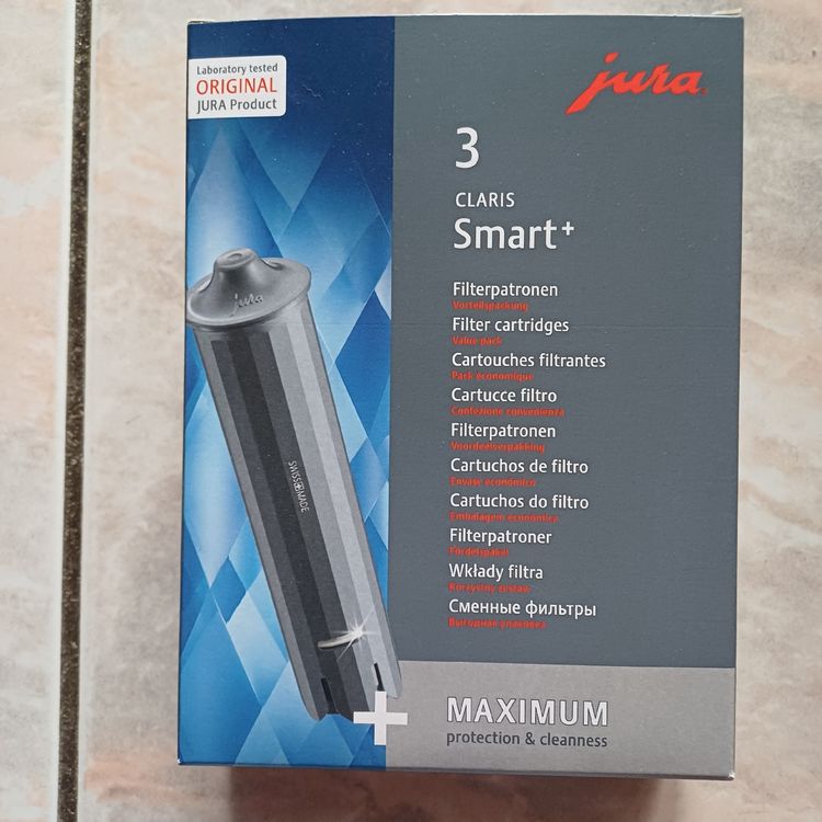 Jura Filterpatrone Claris Smart+ 3er Set Maximum | Kaufen auf Ricardo