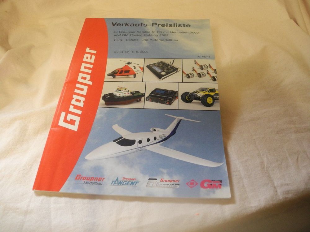 GRAUPNER VERKAUFS-PREISLISTE KATALOG (Gebraucht) in für CHF 1 – mit ...