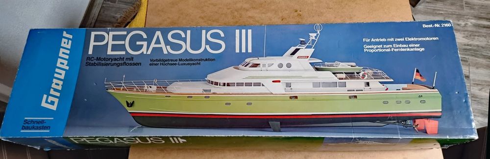 Graupner "Pegasus III" Hochseejacht - selten > fast neu | Kaufen auf ...