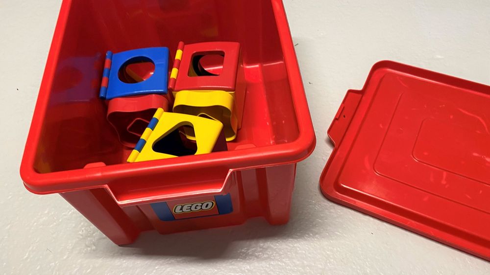 LEGO PRIMO 2099 Duplo Baby Sortierkästen mit LEGO Box (Gebraucht) in ...