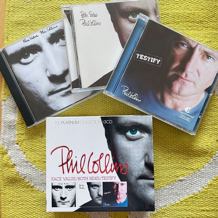 PHIL COLLINS-3CD BOX SET THE PLATINUM COLLECTION (Gebraucht) in ...