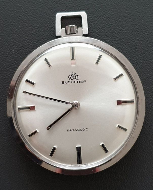 Bucherer Incabloc Taschenuhr (Gebraucht) in Uster für CHF 195 – mit Lieferung auf Ricardo kaufen