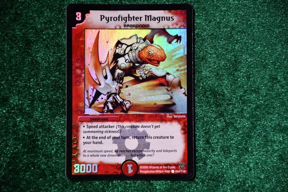 DUEL MASTERS - Pyrofighter Magnus - 2005 - Sehr selten / RAR (Gebraucht ...