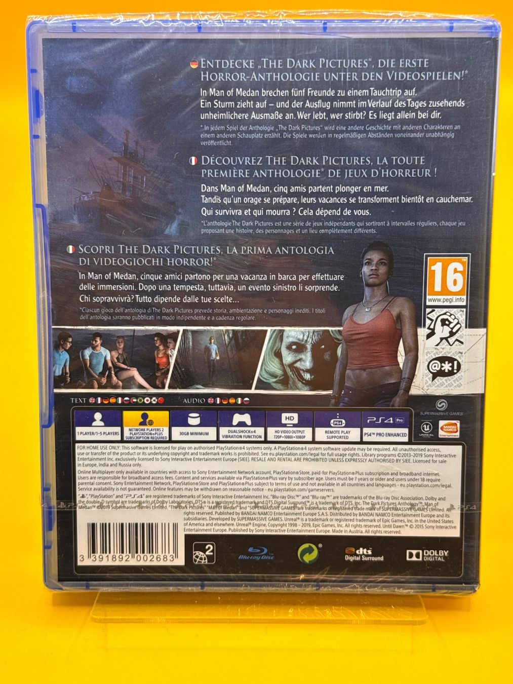 Man of Medan - PS4 - Horror Game fuer Sammler! Neuware (Neu und ...