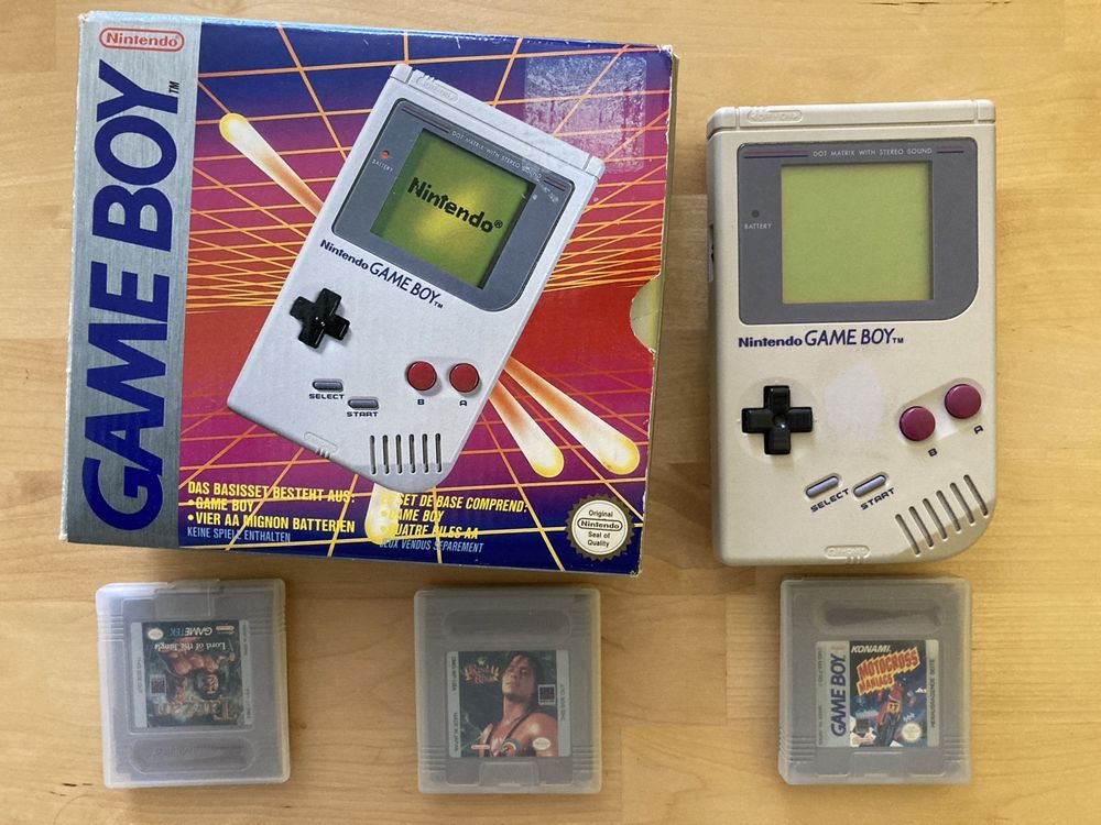 Original Game Boy mit drei Spielen (Gebraucht) in Heitenried für CHF 94 ...