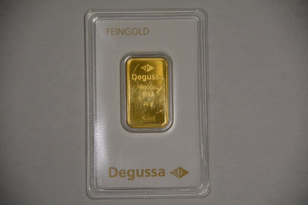 Top Neuheit: Goldbarren 20g 999,9 Feingold Degussa Neu OVP!! | Kaufen auf Ricardo