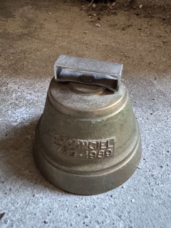 Cloche de vache vintage 1789-1989 | Kaufen auf Ricardo