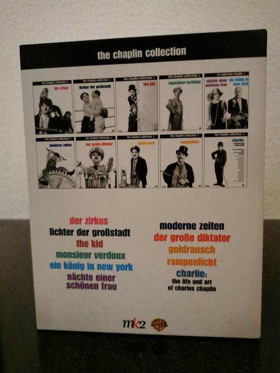 Charlie Chaplin Collection DVD, 2003, 18-Disc-Set | Kaufen auf Ricardo