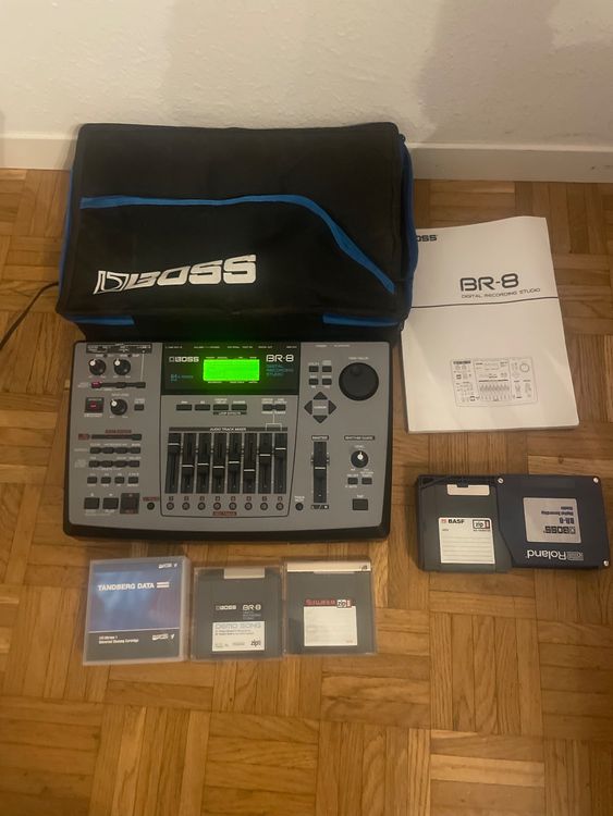 Roland BR8 Digital Recording Studio 8 Spur mit Zip Diskette (Gebraucht ...