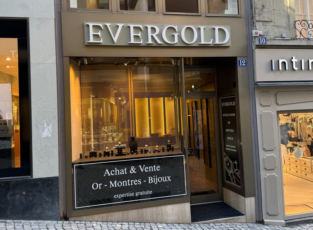 Demi tour en or blanc serti de diamants – Taille 52 (Gebraucht) in ...