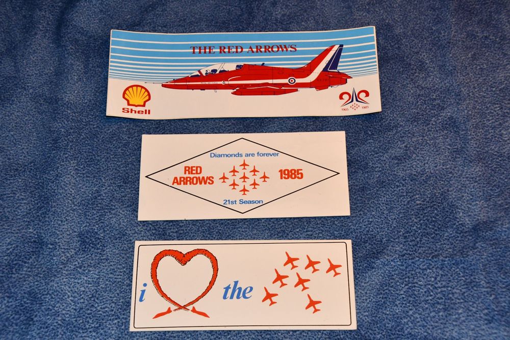 3 Stickers RED ARROWS | Kaufen auf Ricardo