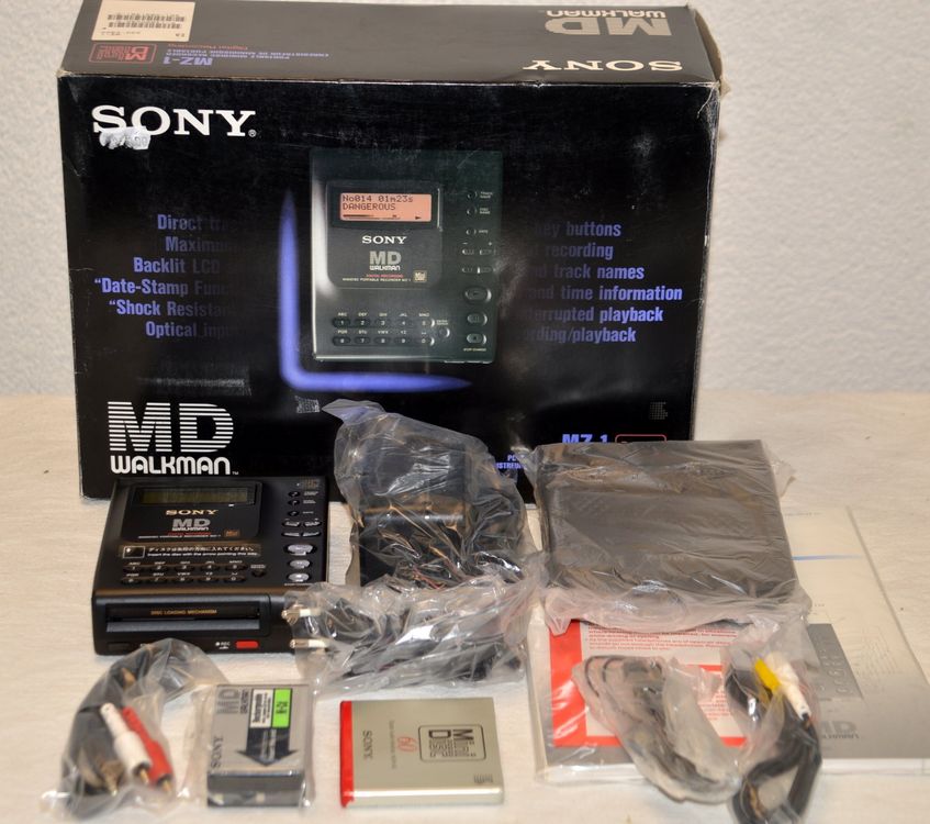 MD MiniDisc Sony MZ-1 (Gebraucht) in Collonges für CHF 193 – mit ...