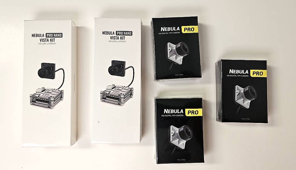 Caddx Nebula Pro & Nebula Pro Nano Vista Kits - FPV Kameras (Gebraucht ...