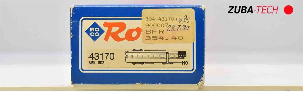 Roco 43170 Strassenbahnmodell VBK H0 GS (Gebraucht) in St. Gallen für CHF 191 – mit Lieferung ...