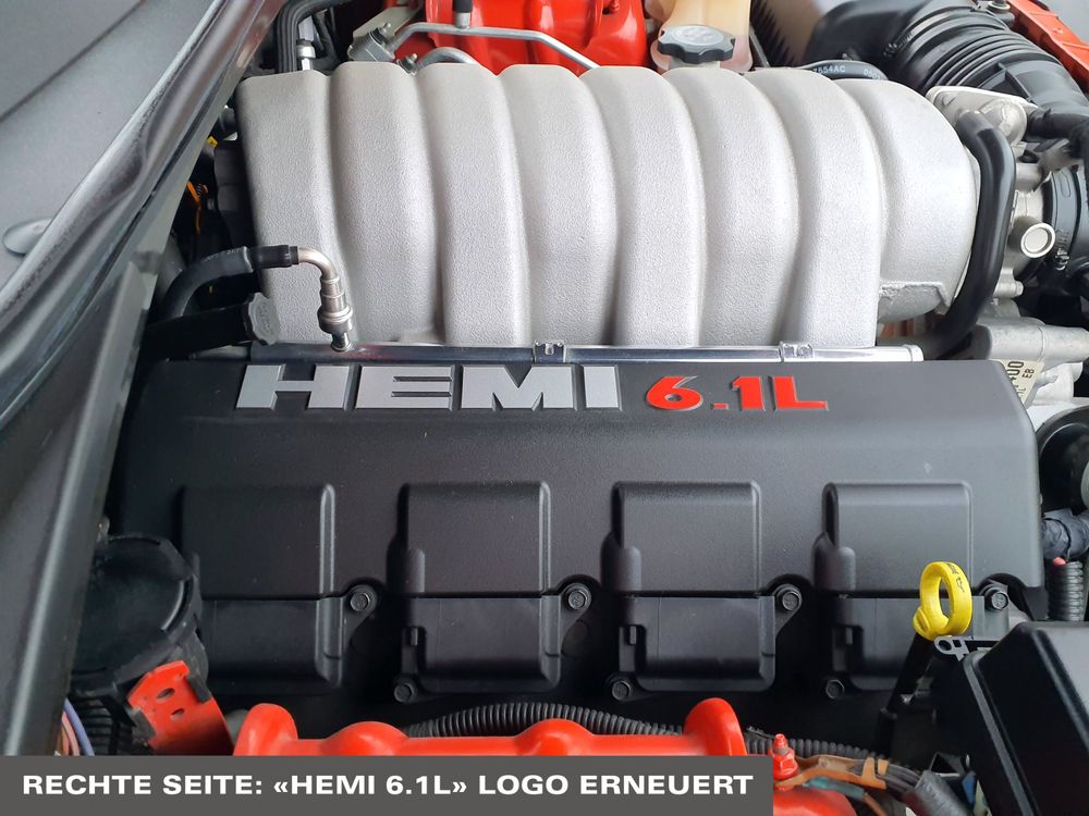 Reparaturset HEMI 6.1L/HEMI Logos für Wiring Protector Cover (Neu und ...