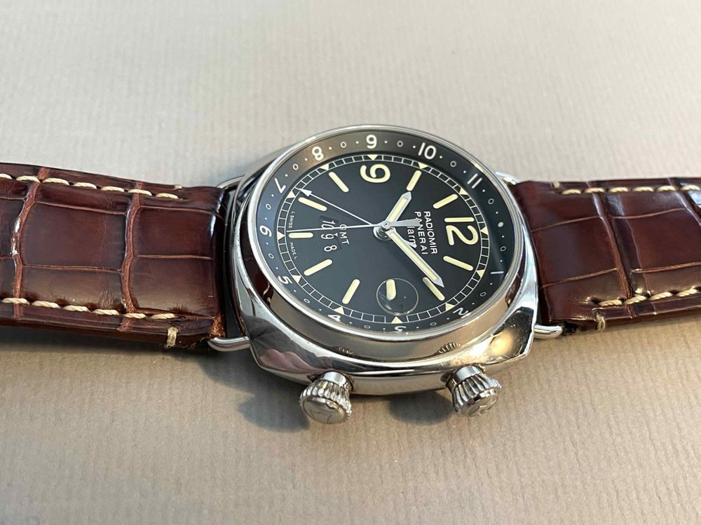 Panerai Radiomir GMT Alarm Limited Edition, PAM98, full set (Gebraucht ...